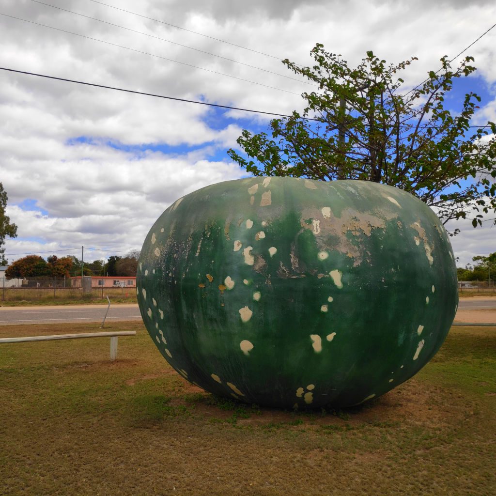 The Big Pumpkin, Gumlu, QLD - Land of the Bigs