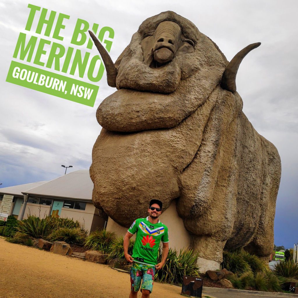 The Big Merino, Goulburn, NSW - Land of the Bigs