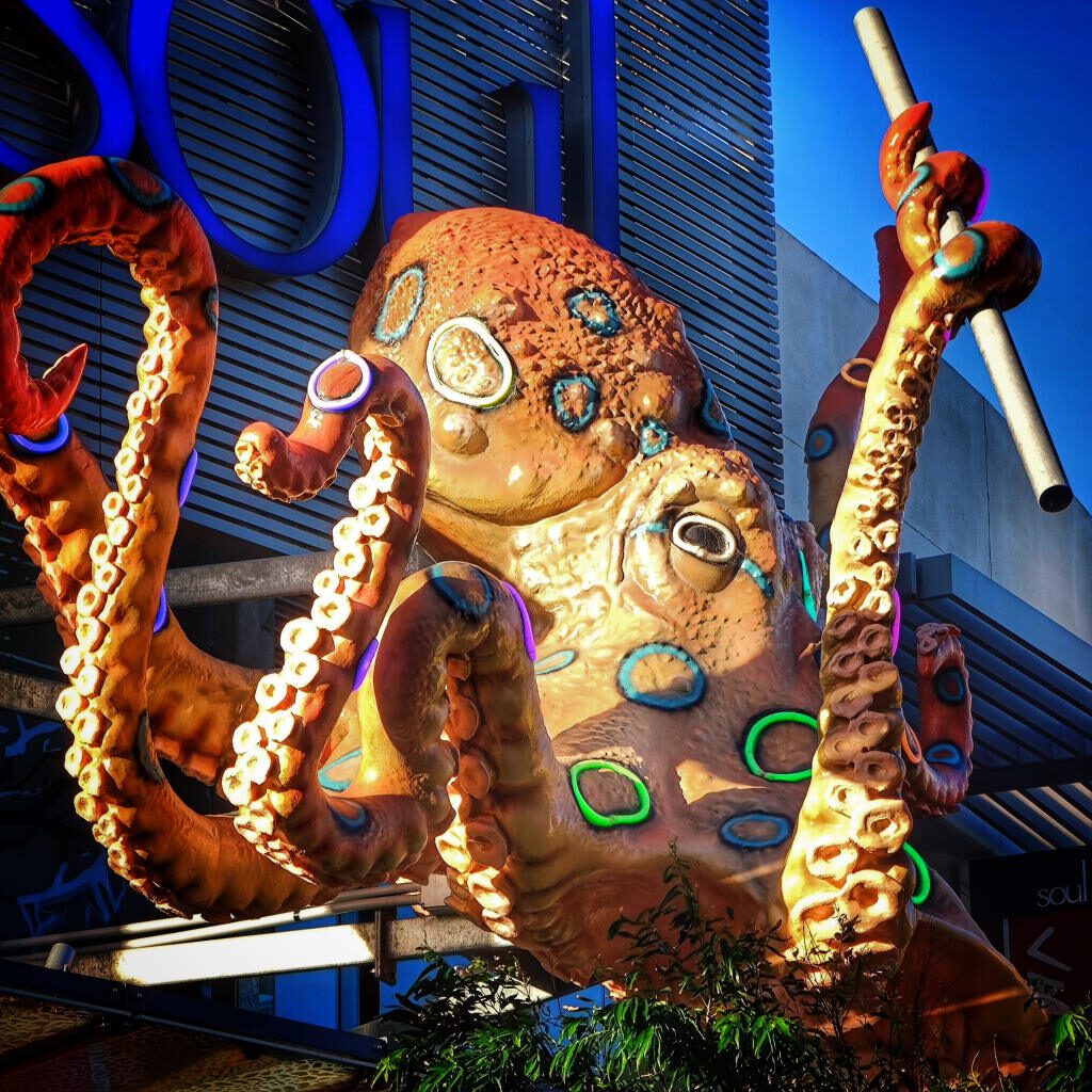 The Big Octopus, Surfers Paradise, QLD - Land of the Bigs