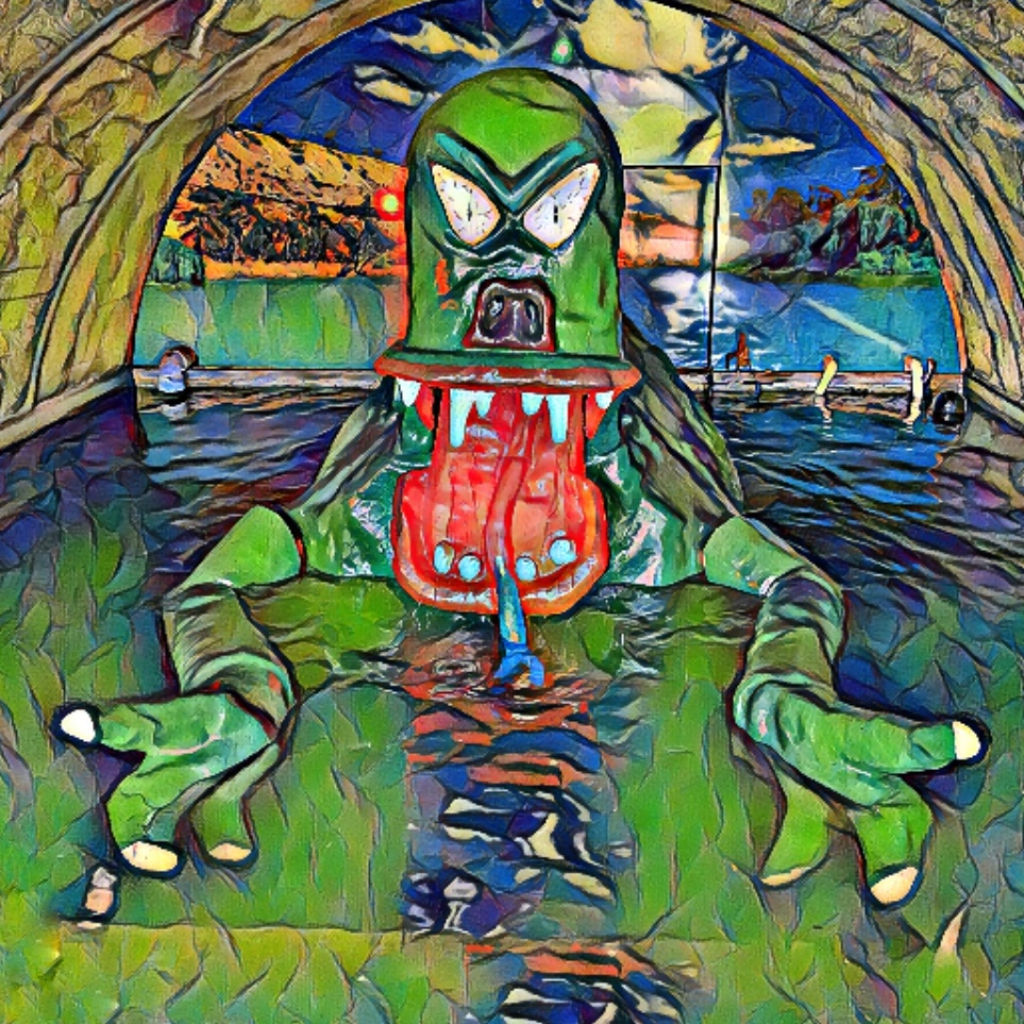 Bertha the Bunyip, Murray Bridge, SA - Land of the Bigs