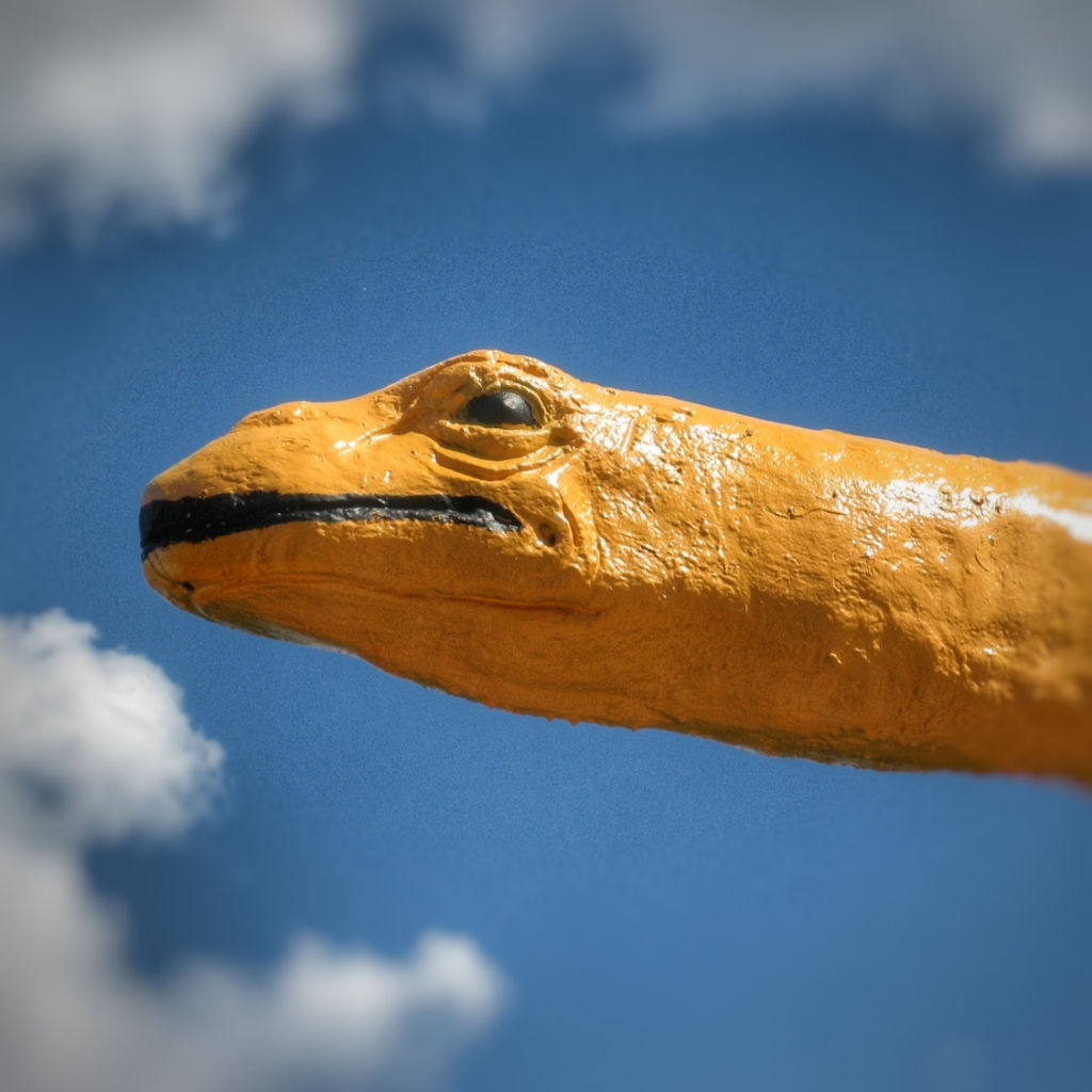 Ploddy the Big Dinosaur, Somersby, NSW - Land of the Bigs