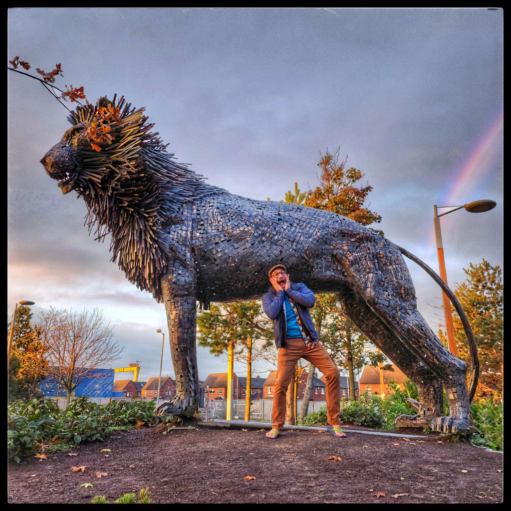Aslan the Lion, Belfast, Northern Ireland - Land of the Bigs