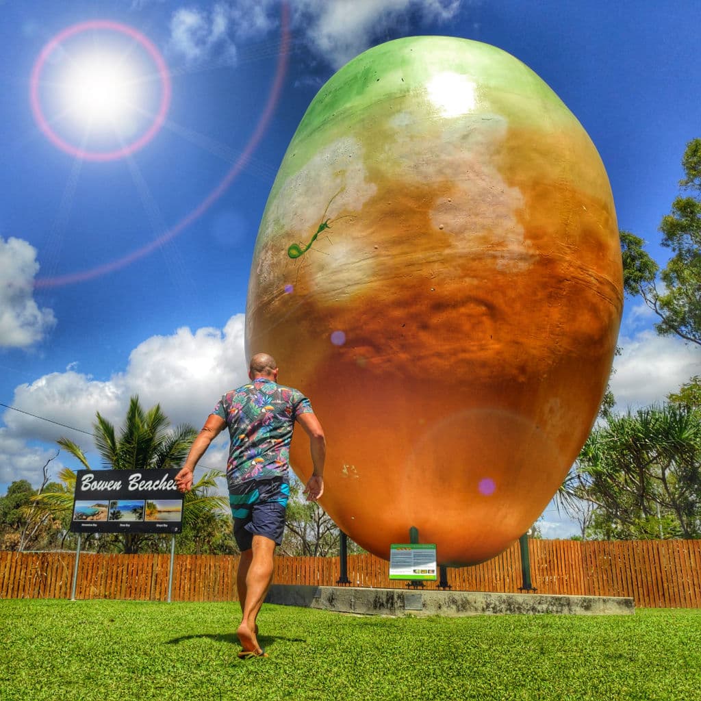 The Big Mango, Bowen, QLD - Land of the Bigs