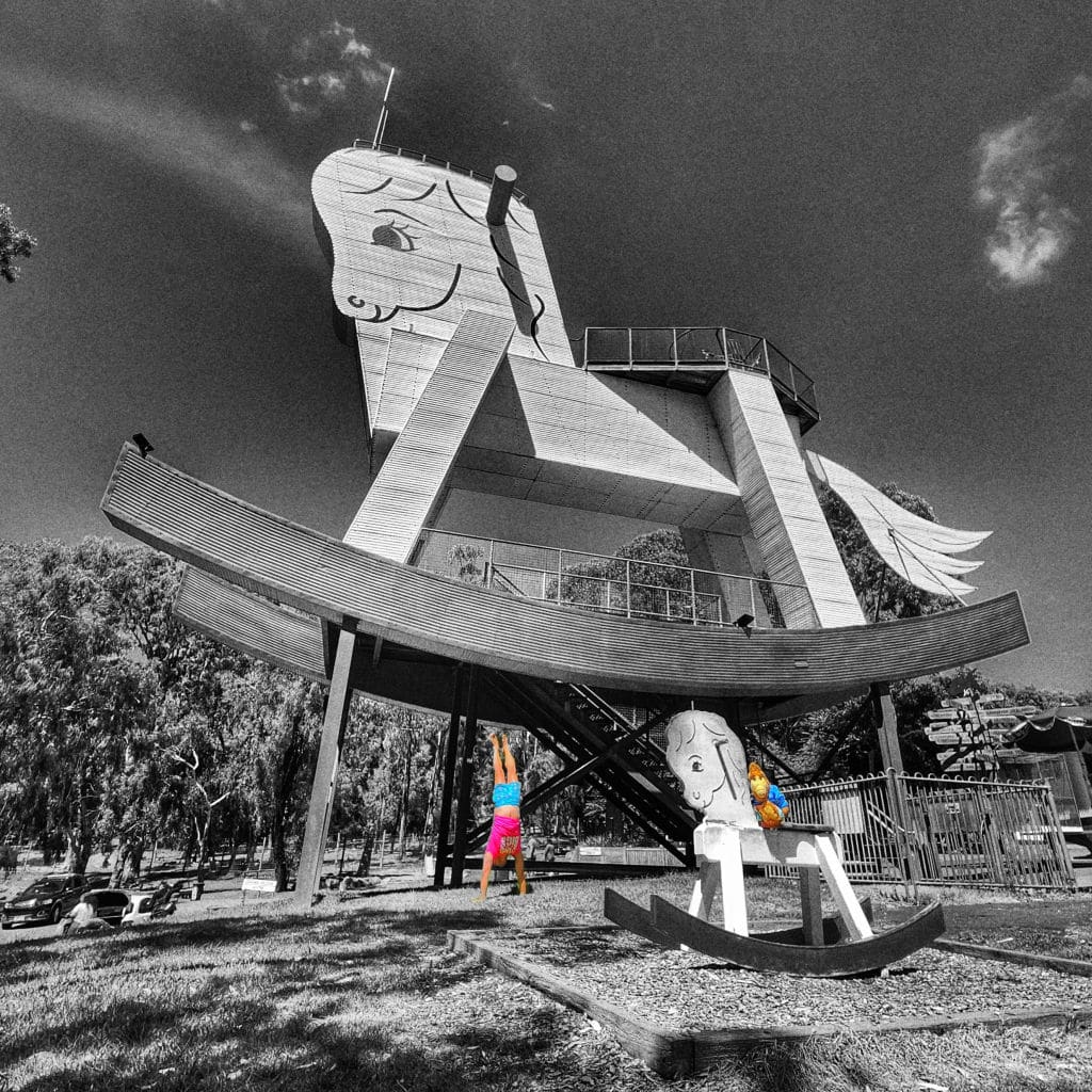 The Big Rocking Horse, Gumeracha, SA - Land of the Bigs