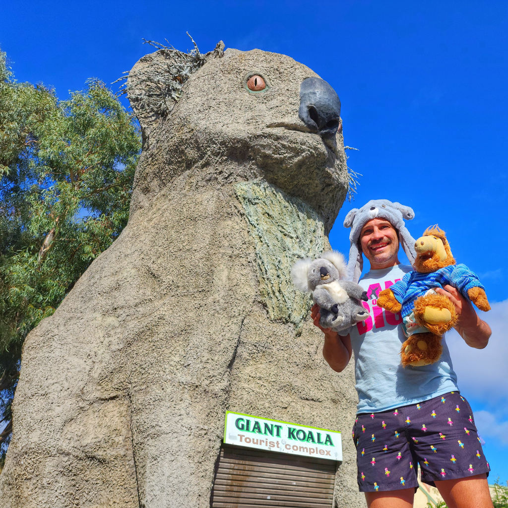 The Giant Koala, Dadswells Bridge, VIC - Land of the Bigs