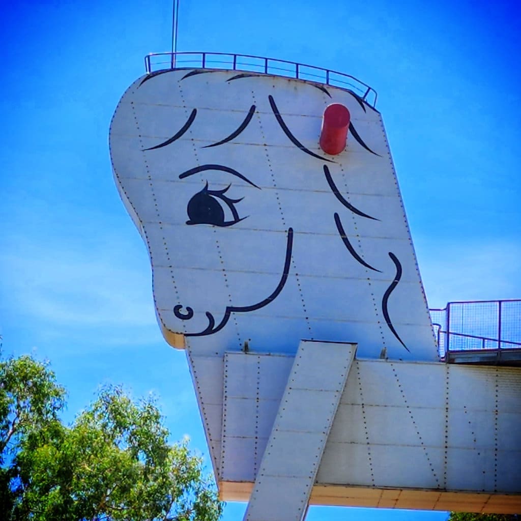 The Big Rocking Horse, Gumeracha, SA - Land of the Bigs