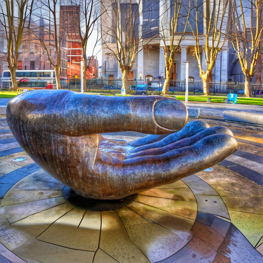 The Wishing Hand, Dublin, Ireland - Land of the Bigs
