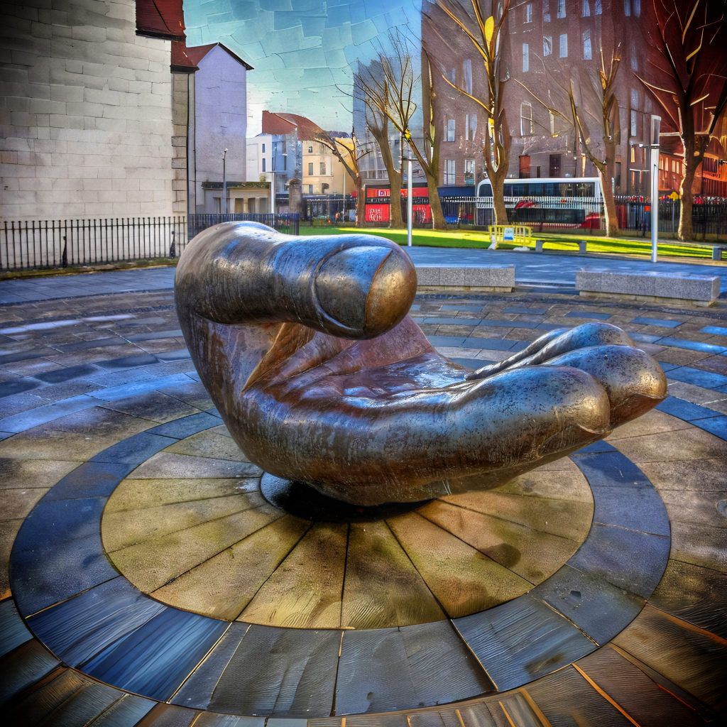 The Wishing Hand, Dublin, Ireland - Land of the Bigs