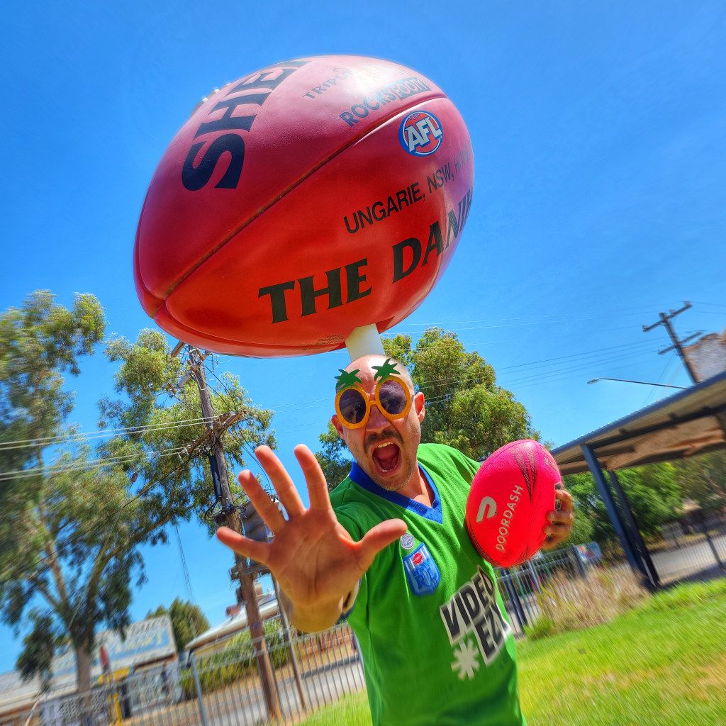 The Big Footy, Ungarie, NSW - Land of the Bigs