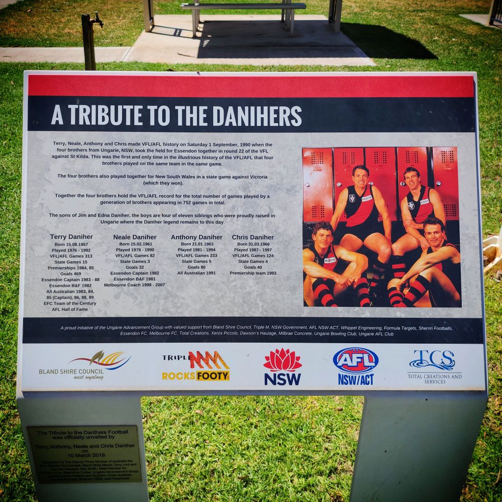 The Big Footy, Ungarie, NSW - Land of the Bigs