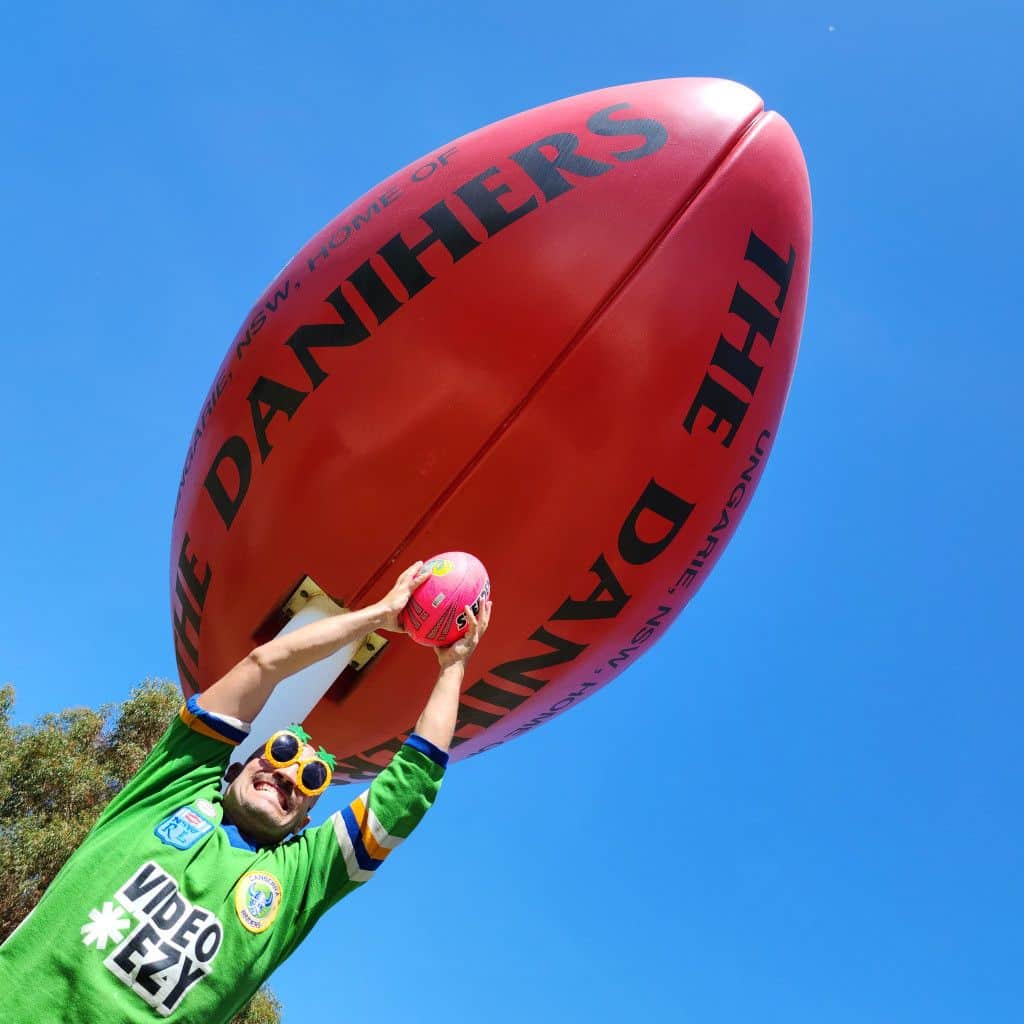 The Big Footy, Ungarie, NSW - Land of the Bigs