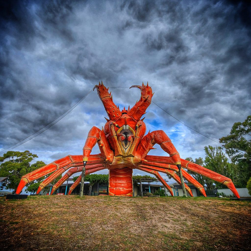 Larry the Lobster, Kingston SE, SA - Land of the Bigs