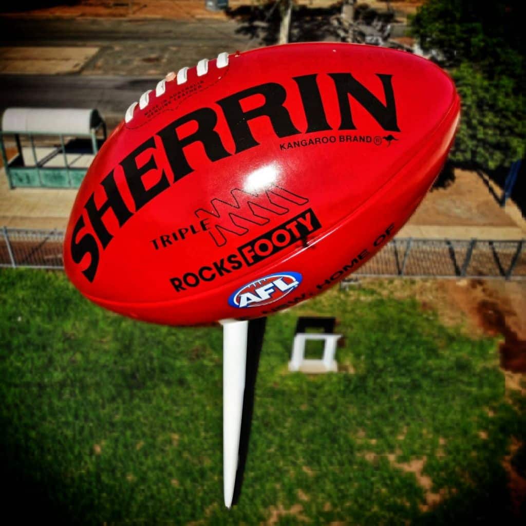 The Big Footy, Ungarie, NSW - Land of the Bigs