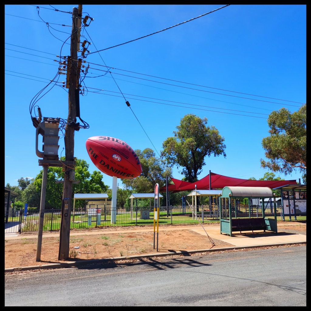 The Big Footy, Ungarie, NSW - Land of the Bigs