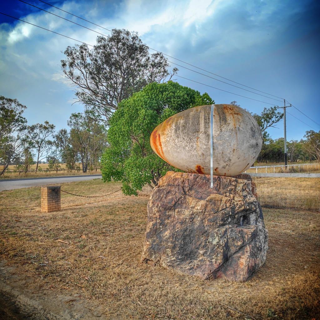 Egg Sheeran, Warral, NSW - Land of the Bigs